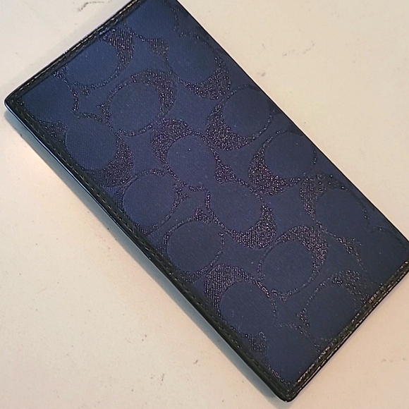 Coach | Bags | Coach Check Book Cover | Poshmark